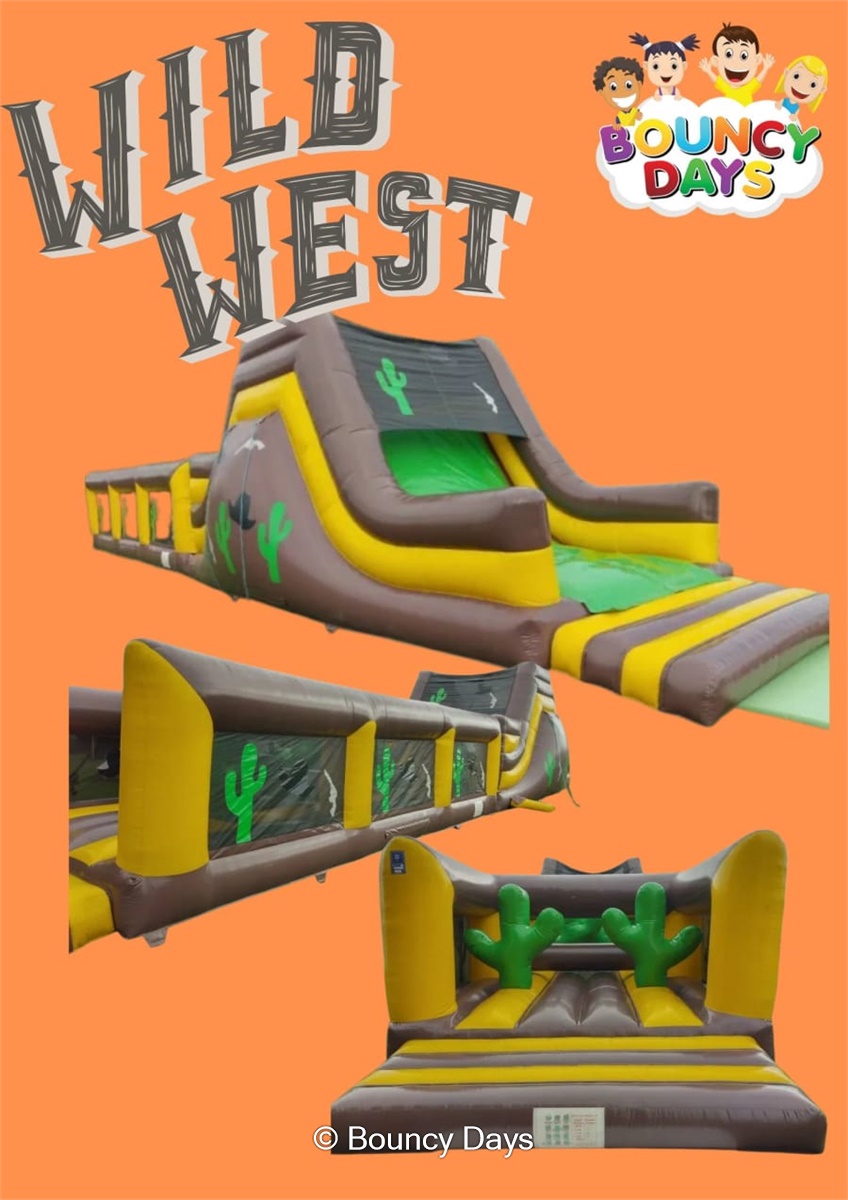 Wild west Inflatable Obstacle Course