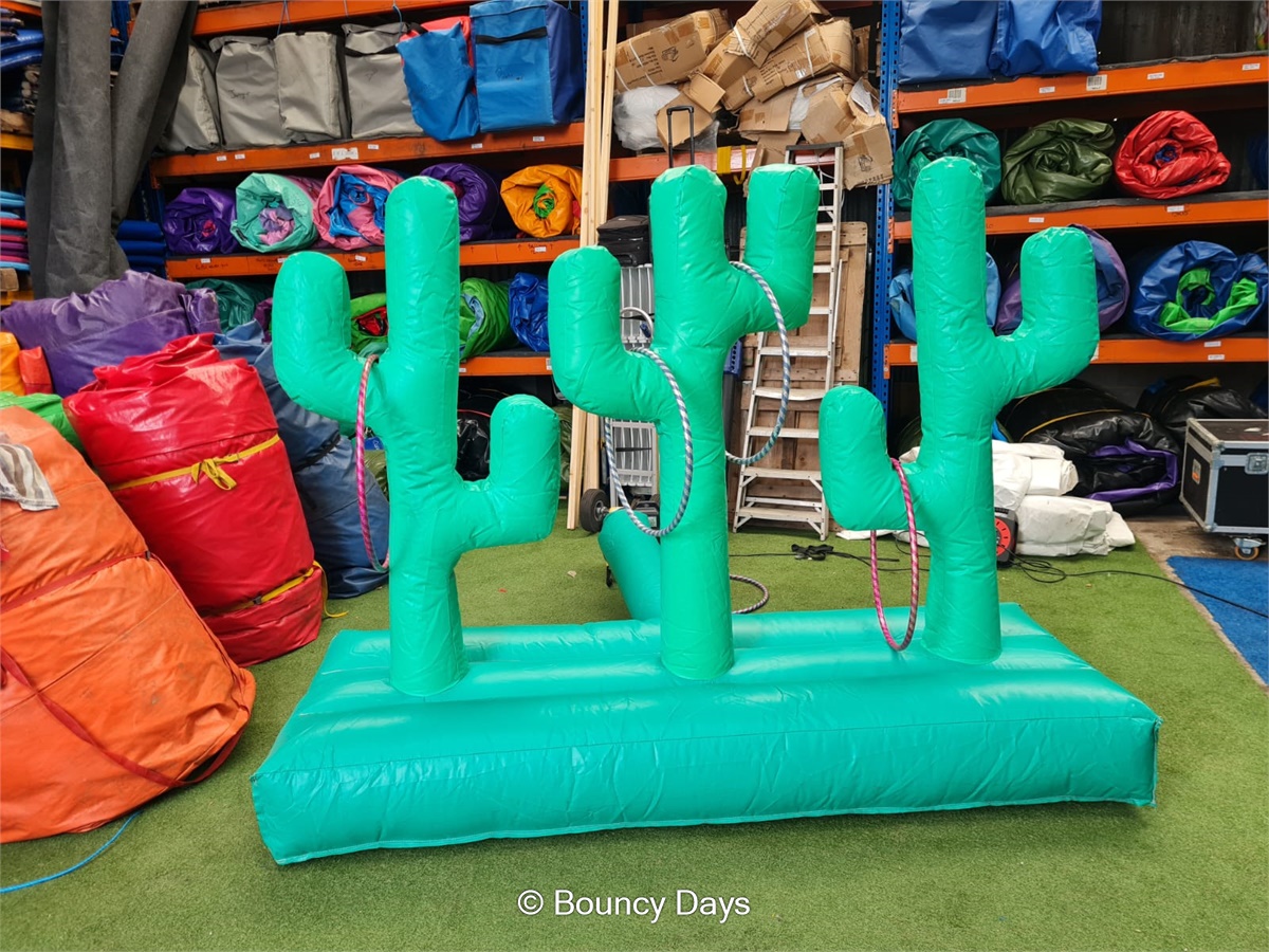Cactus Ring Toss Game, Inflatable games