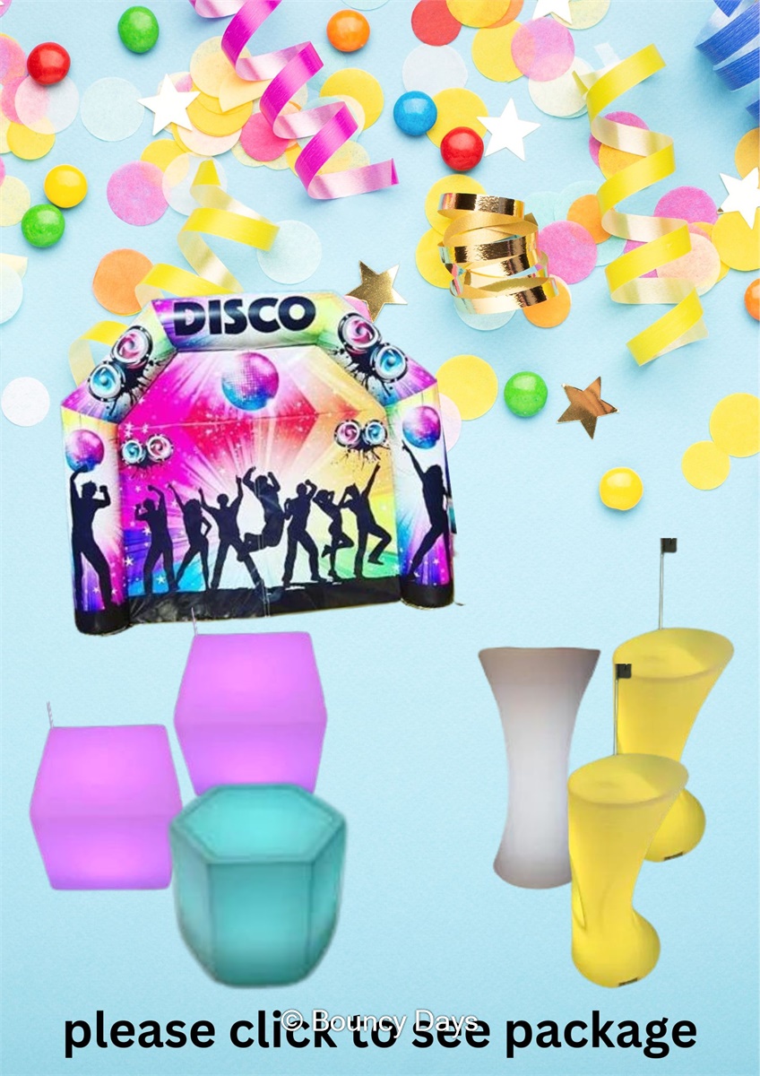 Inflatable nightclub hire