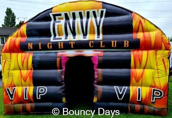 Inflatable nightclub hire