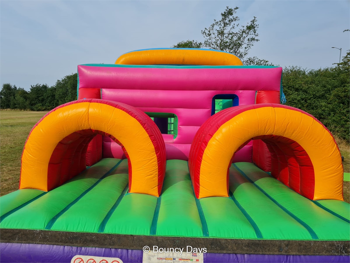 It's a Knock out, Inflatable Obstacle