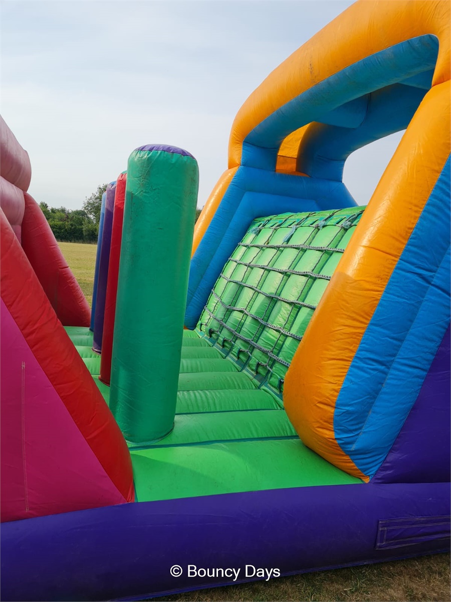It's a Knock out, Inflatable Obstacle